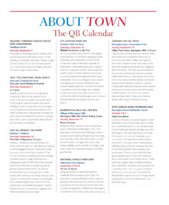 July/August 2023 - Barrington About Town Events Calendar